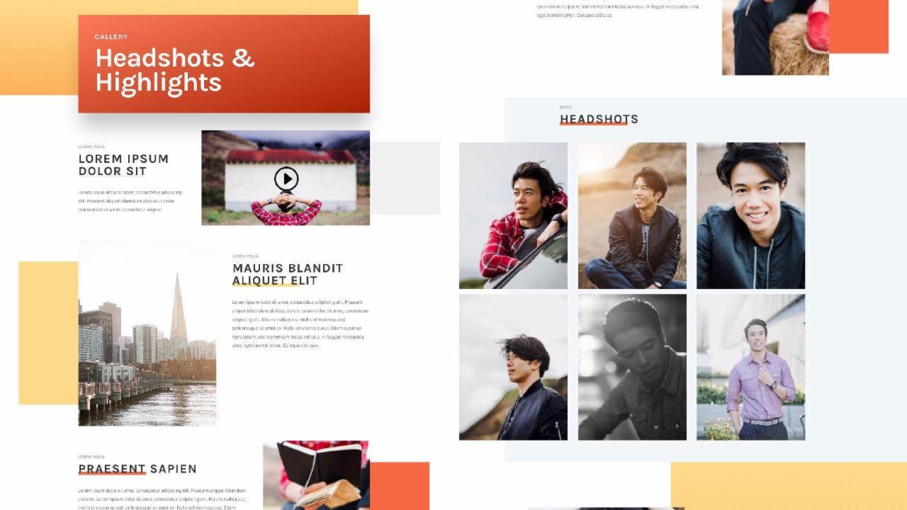 ET - Actor CV Gallery Page