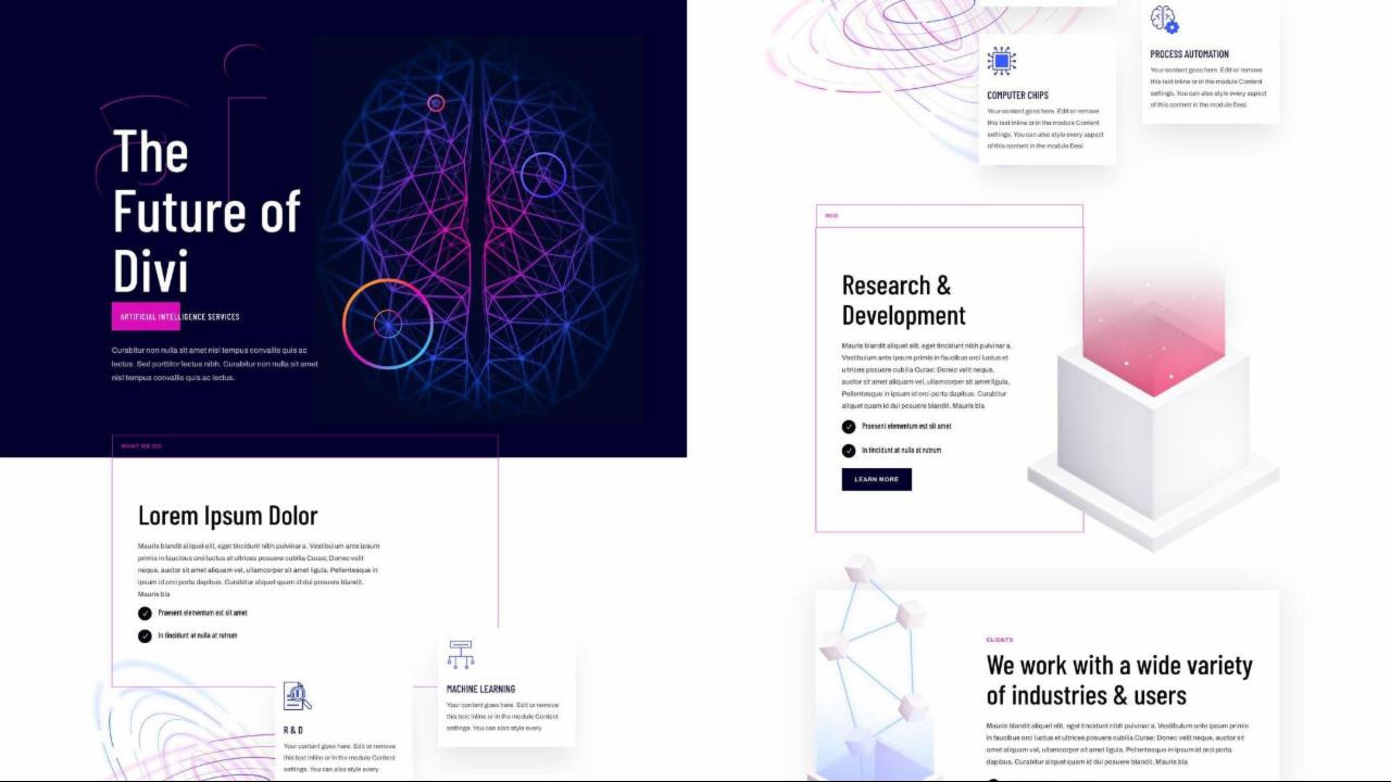 ET - Artificial Intelligence Landing Page