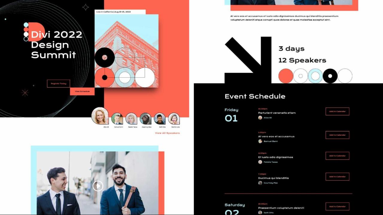 ET - Conference Landing Page