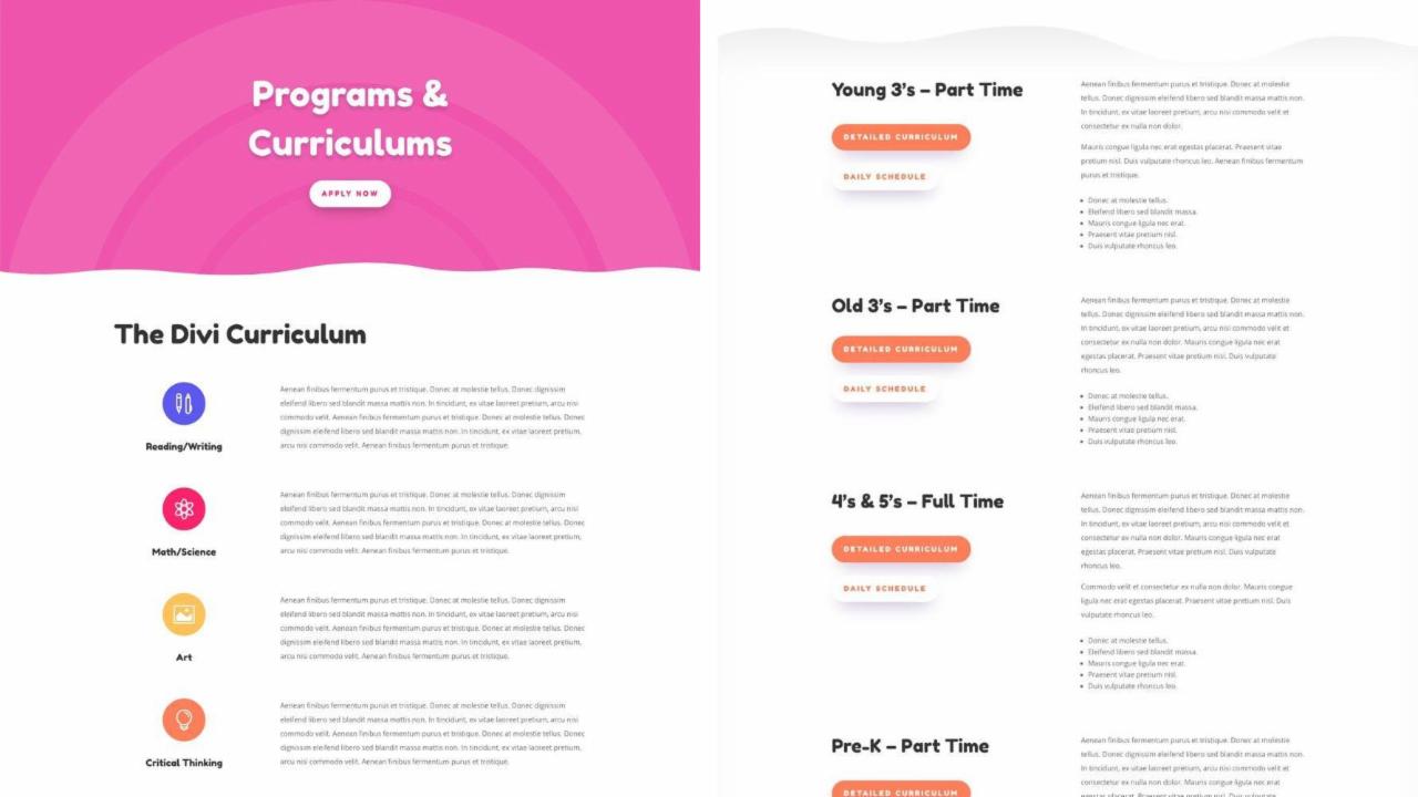 ET - Daycare Programs Page