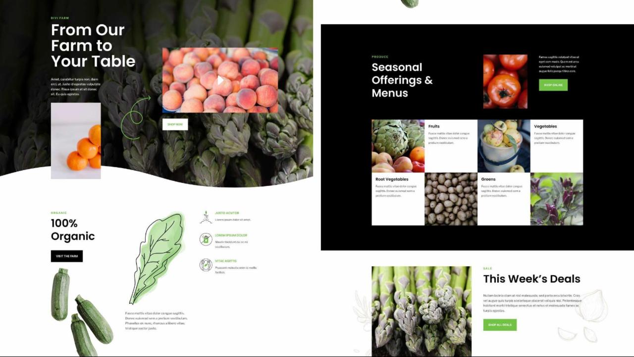 ET - Farm to Table Landing Page