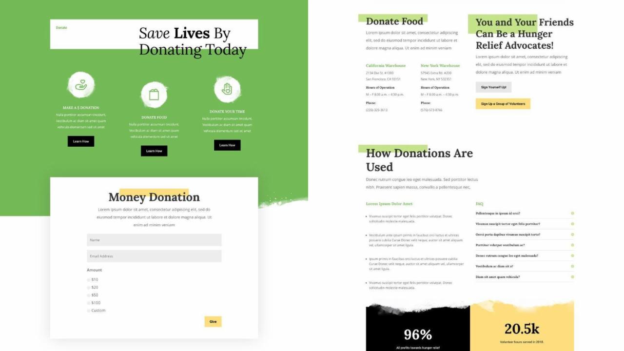 ET - Food Bank Donate Page