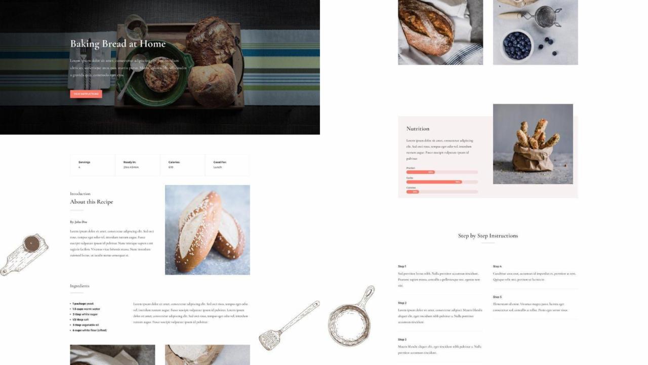 ET - Food Recipes Recipe Page