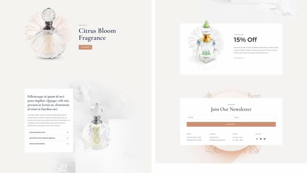ET - Perfumery Product Page