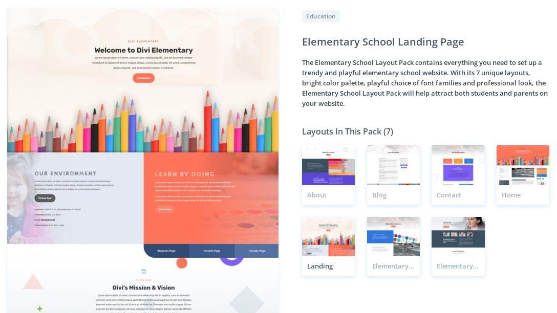 ET - Elementary School Pack