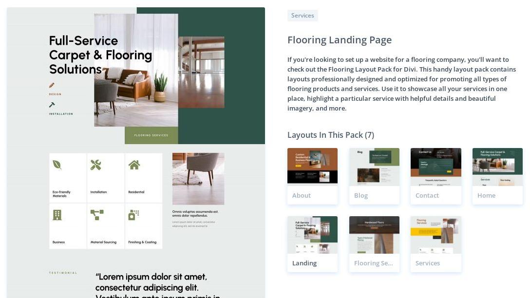 ET - Flooring Pack