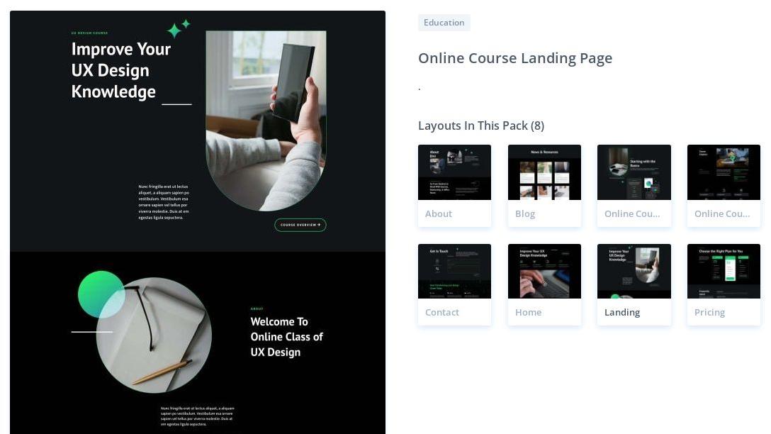 All Layouts - Divi Free / Layouts Divi