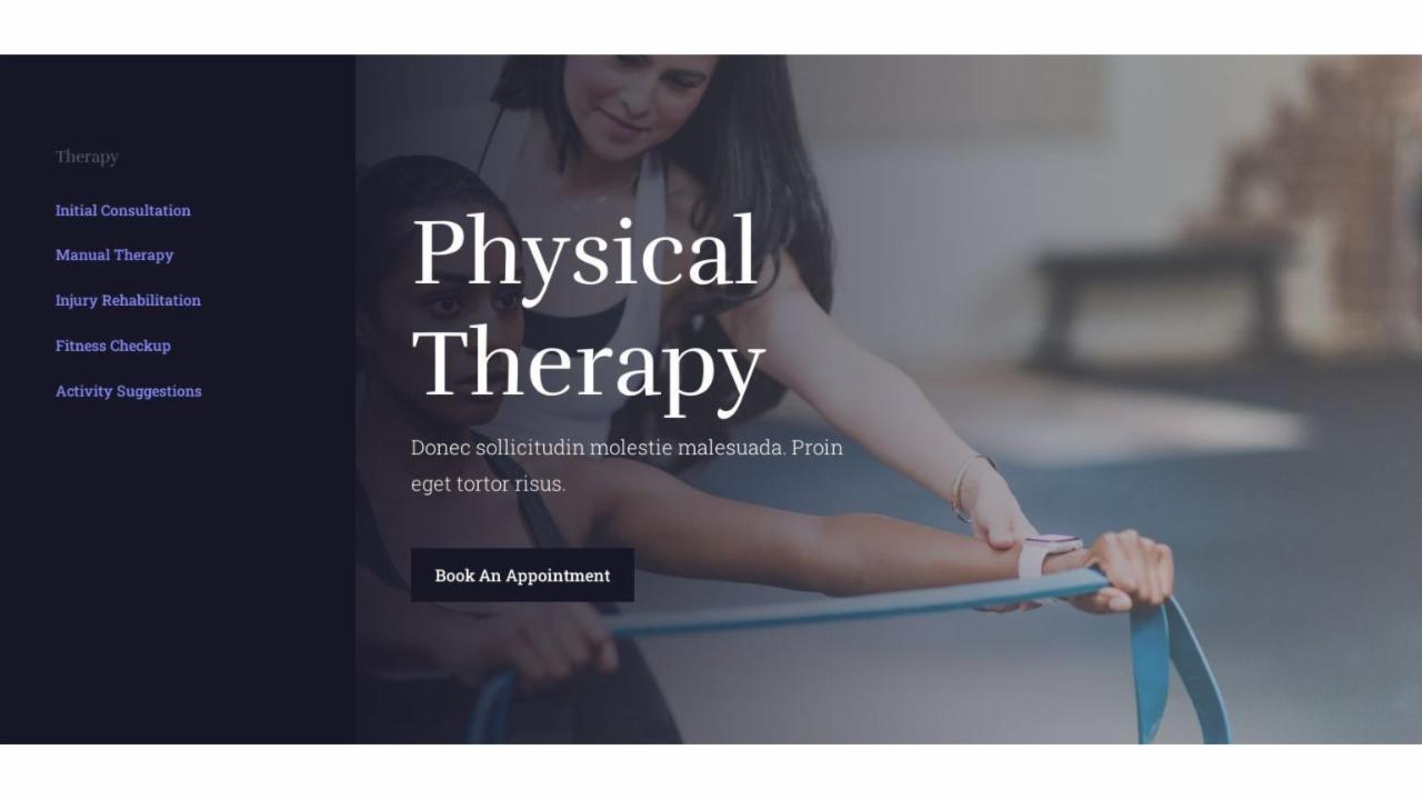 ET - Physical Therapy Landing Page - Header